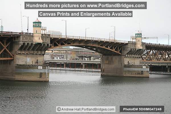 Burnside Bridge, Snow, 2008 (Portland, Oregon) Photo 5D0IMG47248